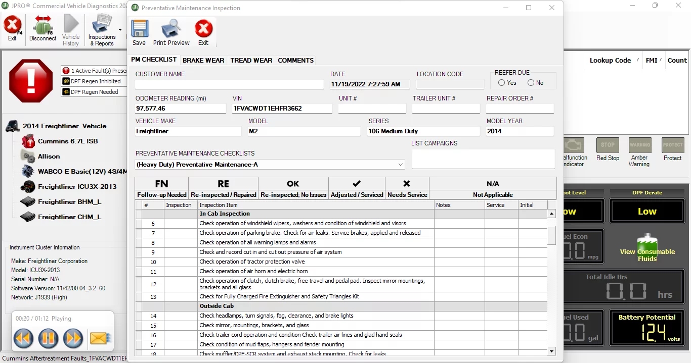2022 v3 latest JPRO Professional Heavy Truck Diagnostic Tool
